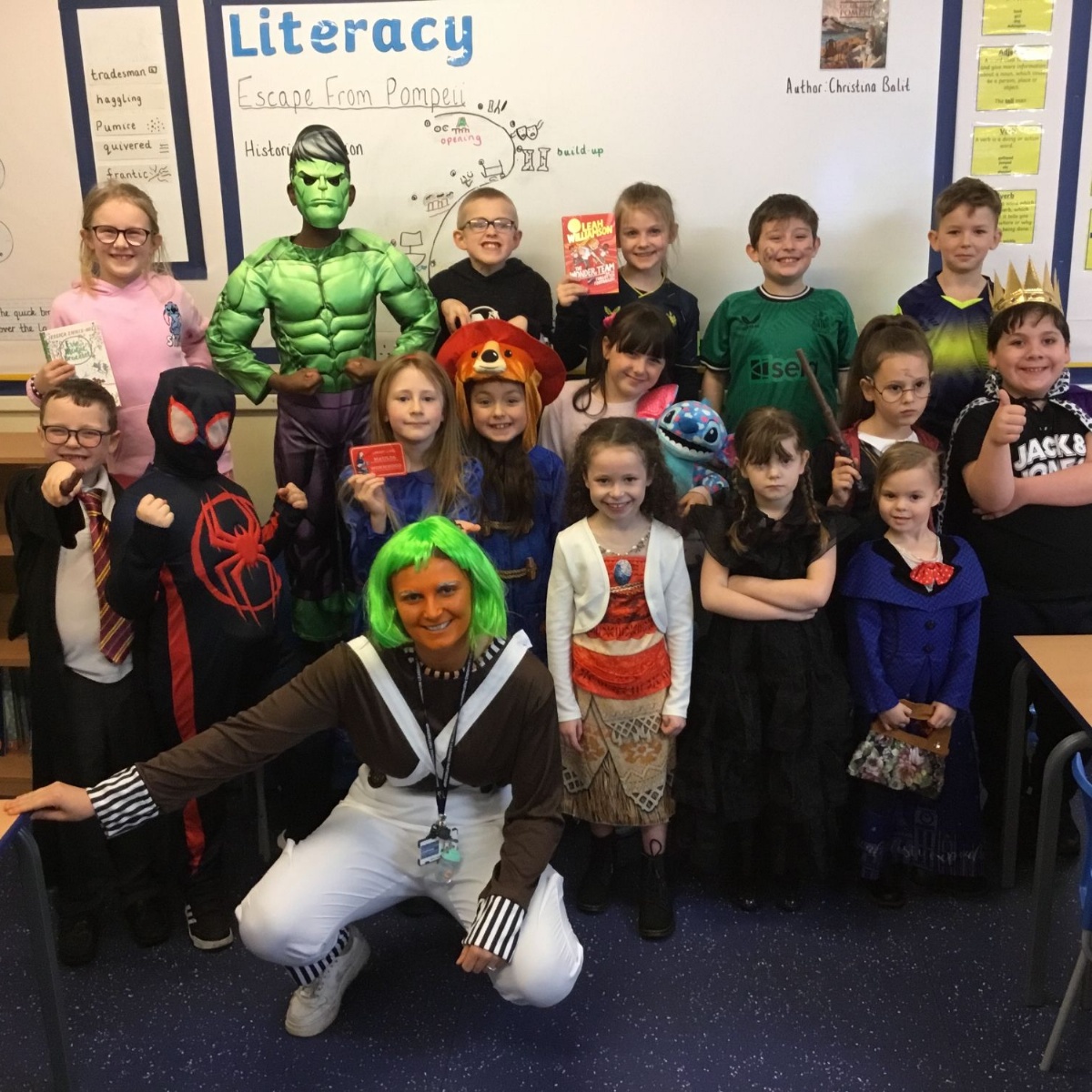 Central Primary - Children get into character for World Book Day
