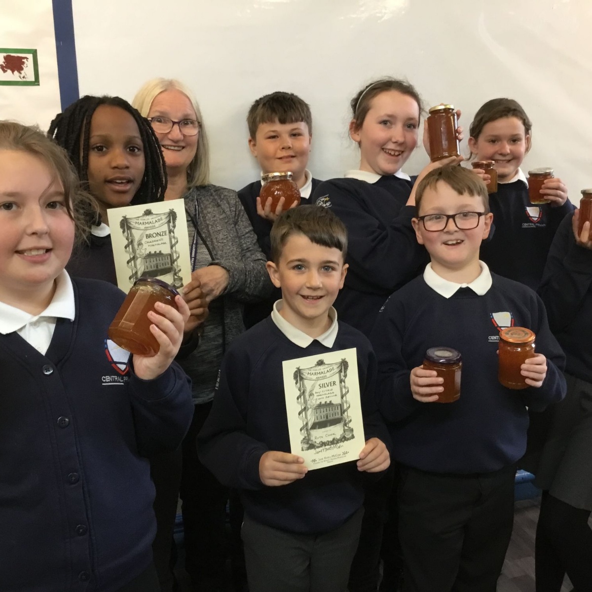 Central Primary - Spread the news! Pupils win international marmalade ...